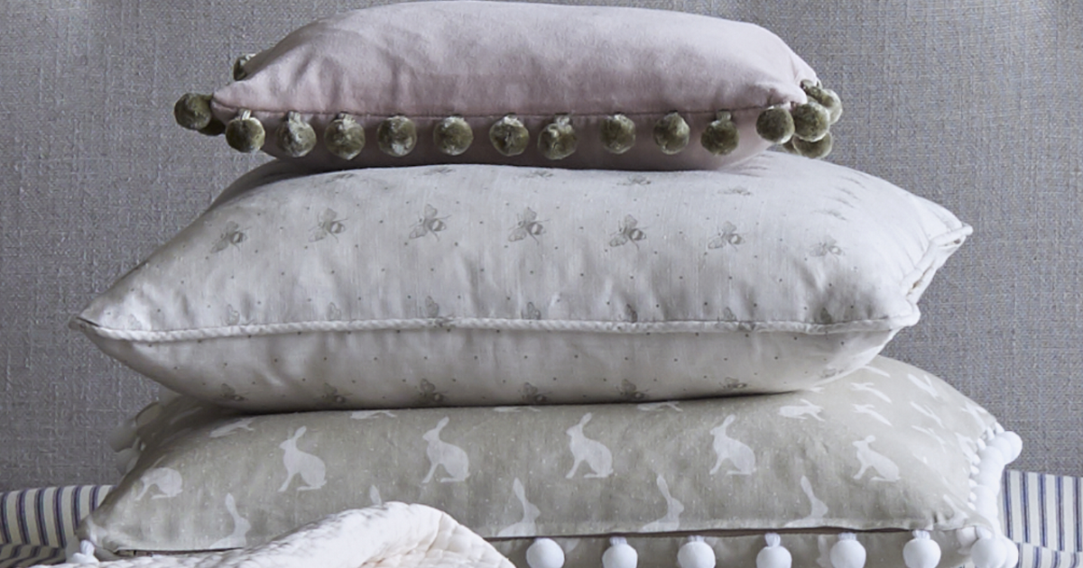 Bespoke Square Cushions - The Dormy House