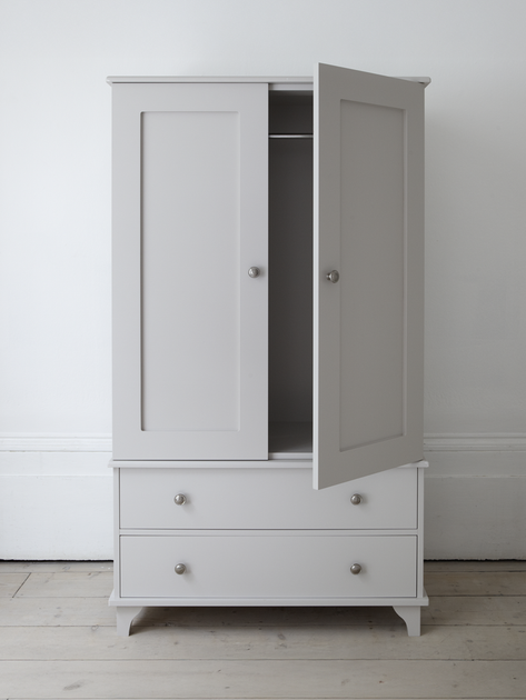 Children's Evesham Double Drawer Wardrobe | The dormy House – The Dormy ...