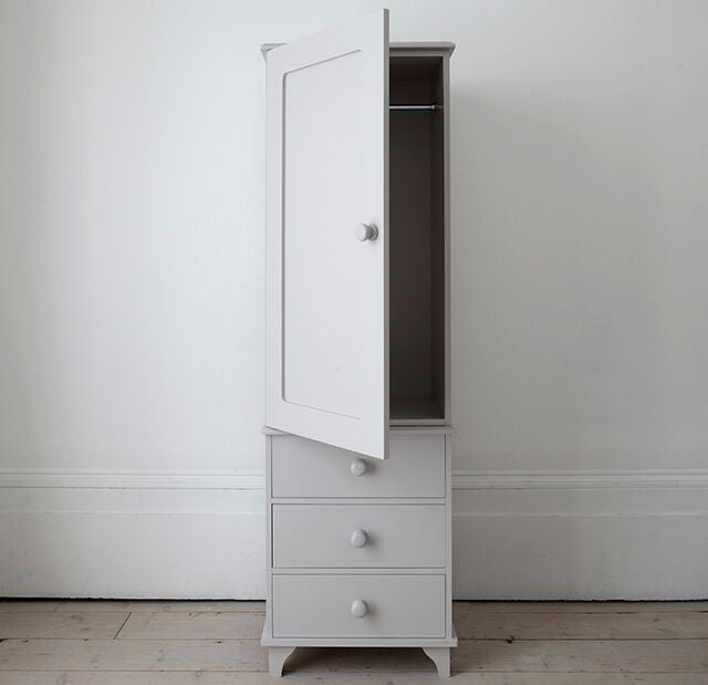 Evesham Single 3 Drawer Wardrobe | The Dormy House