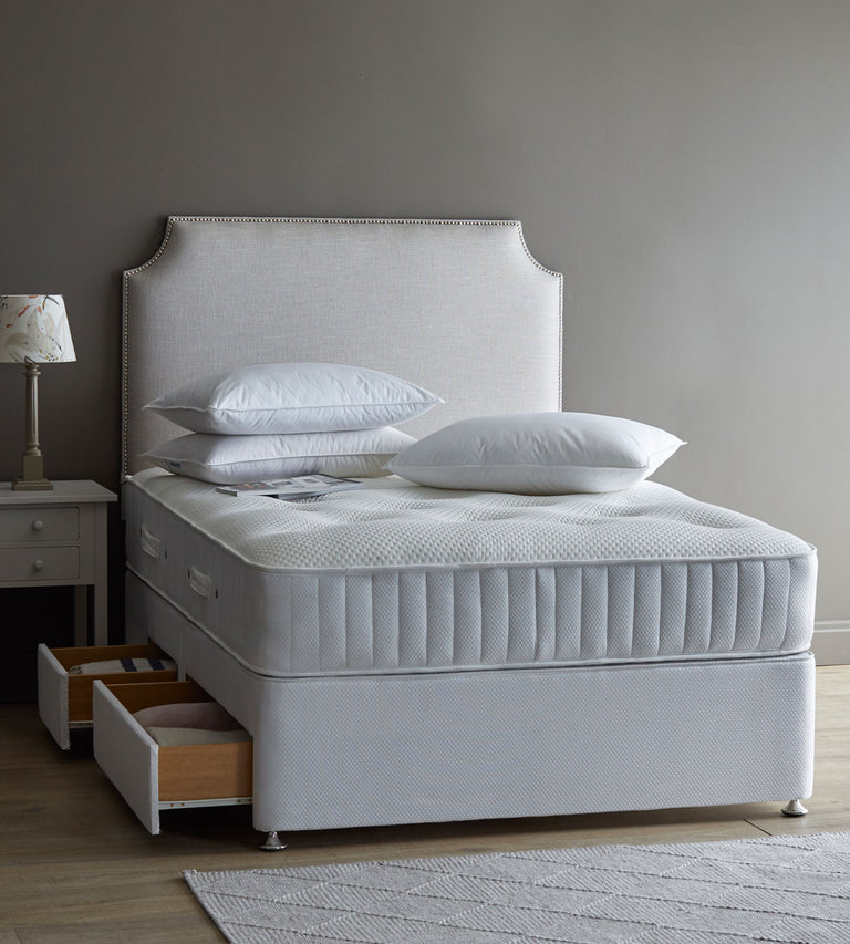 Super-deluxe divan with drawers – The Dormy House